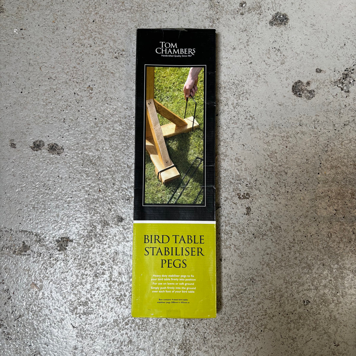 Bird Table Stabiliser Pegs – Lay of the Land Ltd