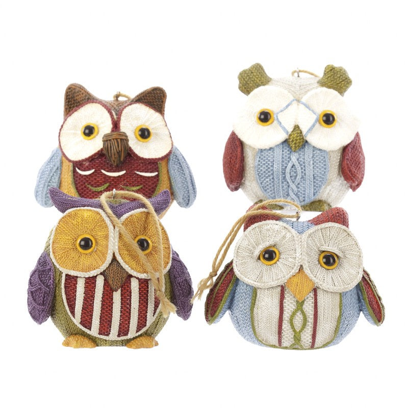 Resin Knitted Owl Mix – Lay of the Land Ltd